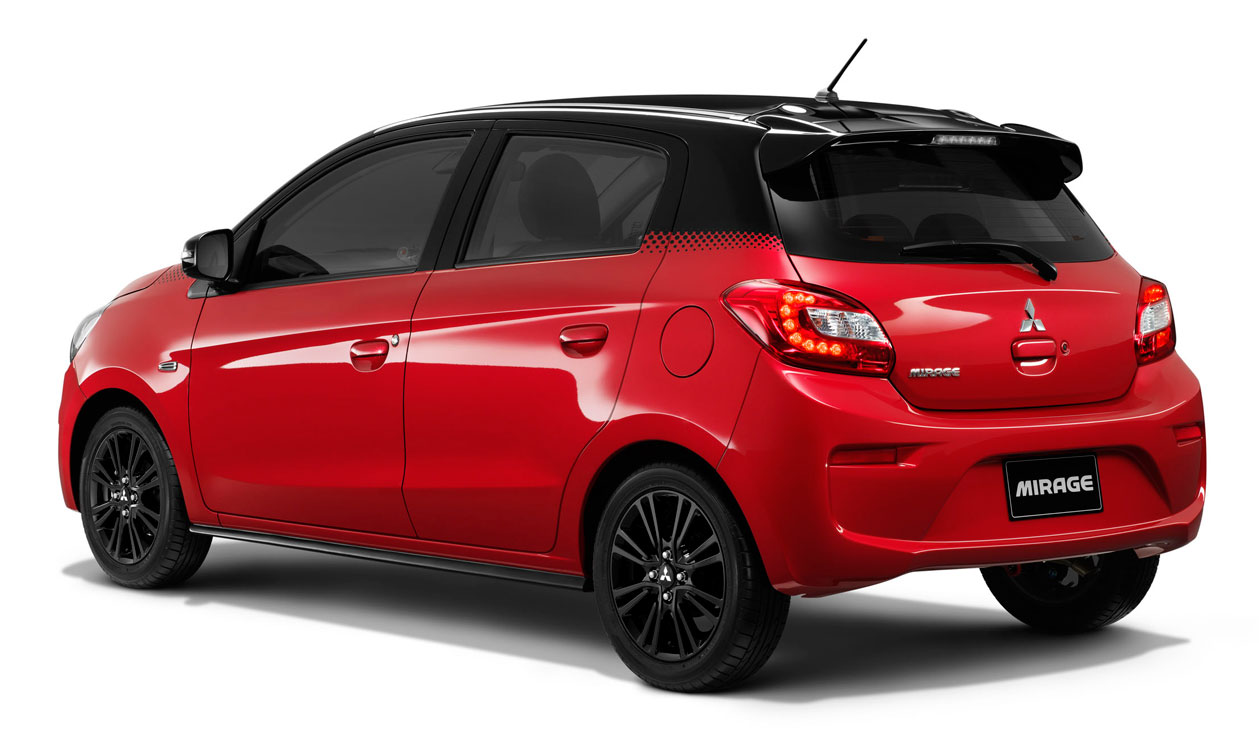 เปรียบเทียบ 2 รุ่นย่อย Mitsubishi Mirage Limited Edition VS Mirage GLS ...