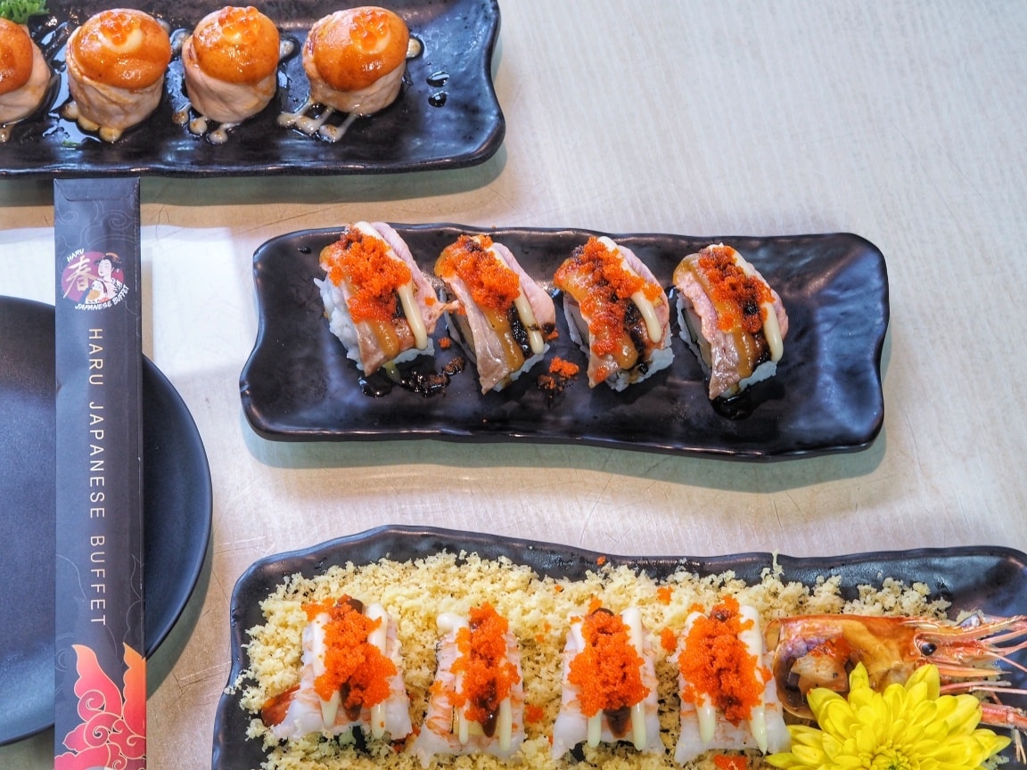 Haru japanese buffet 春 บุฟเฟ่ต์ อาหารญี่ปุ่น เกรดพรีเมี่ยม