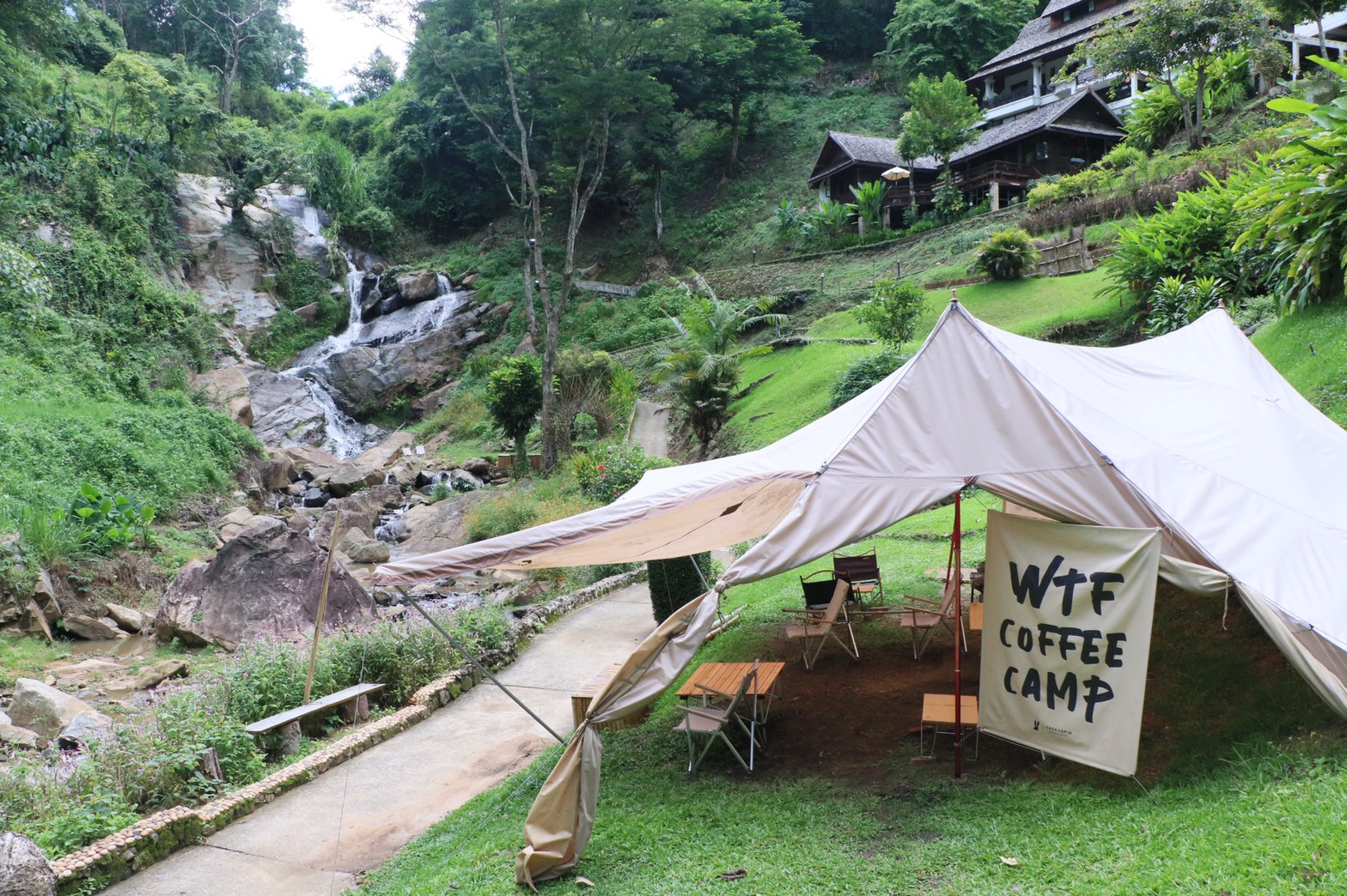 WTF Coffee Camp ร้านกาแฟลึกลับกลางหุบเขา อ.แม่ริม จ.เชียงใหม่